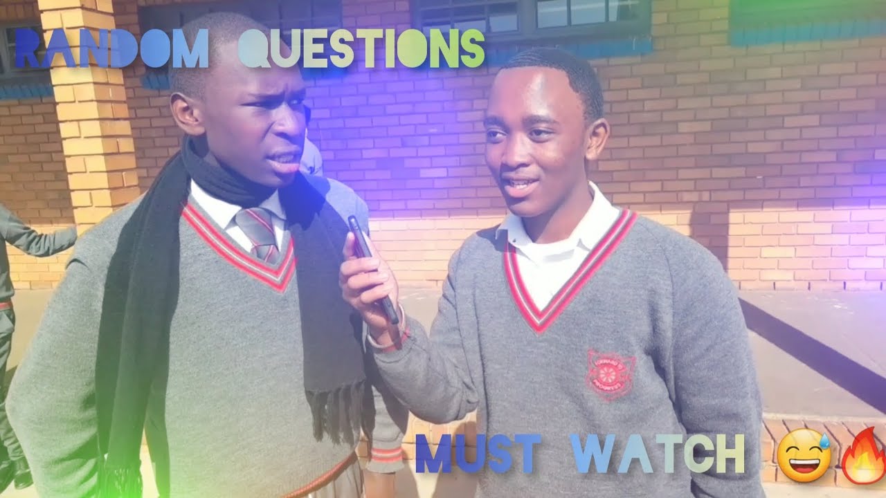 Random questions???| High school edition| (prt.1) - YouTube