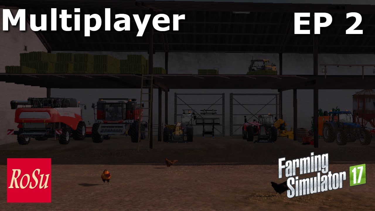 Farming Simulator 2017 | Multiplayer | Episode 2 [Dansk] - YouTube