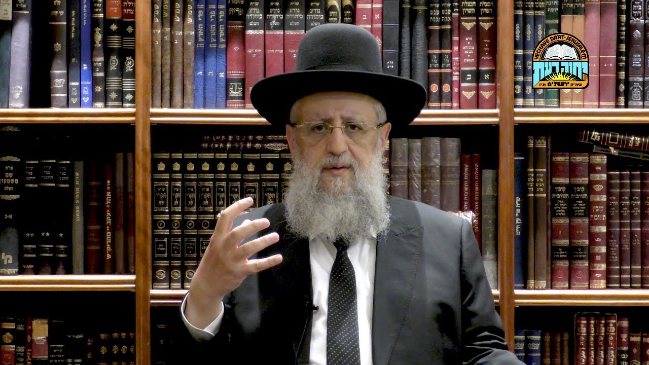 Rabbi David Yosef - Pesach: "Not to forget the Favors!" - YouTube