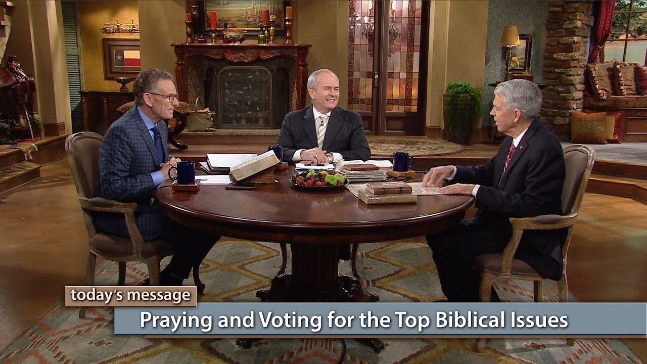 Praying and Voting for the Top Biblical Issues - YouTube