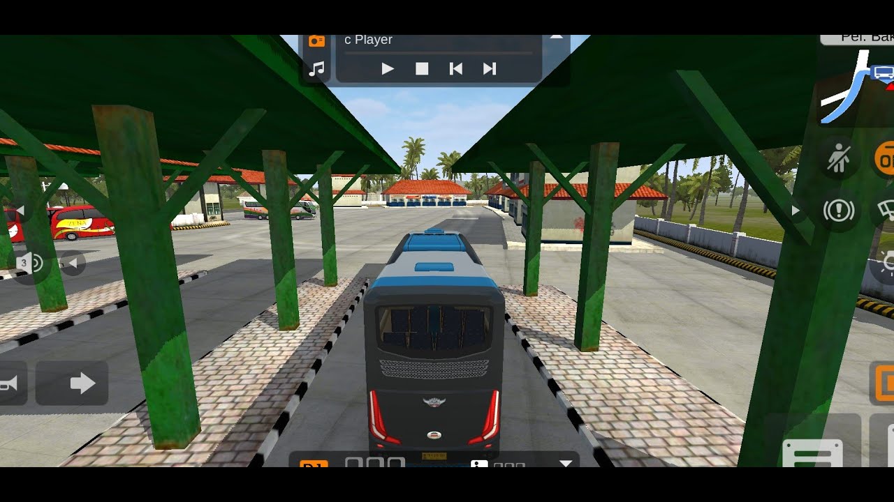 bus simulator indonesia volvo bus mod--game play--#3-- FH - YouTube