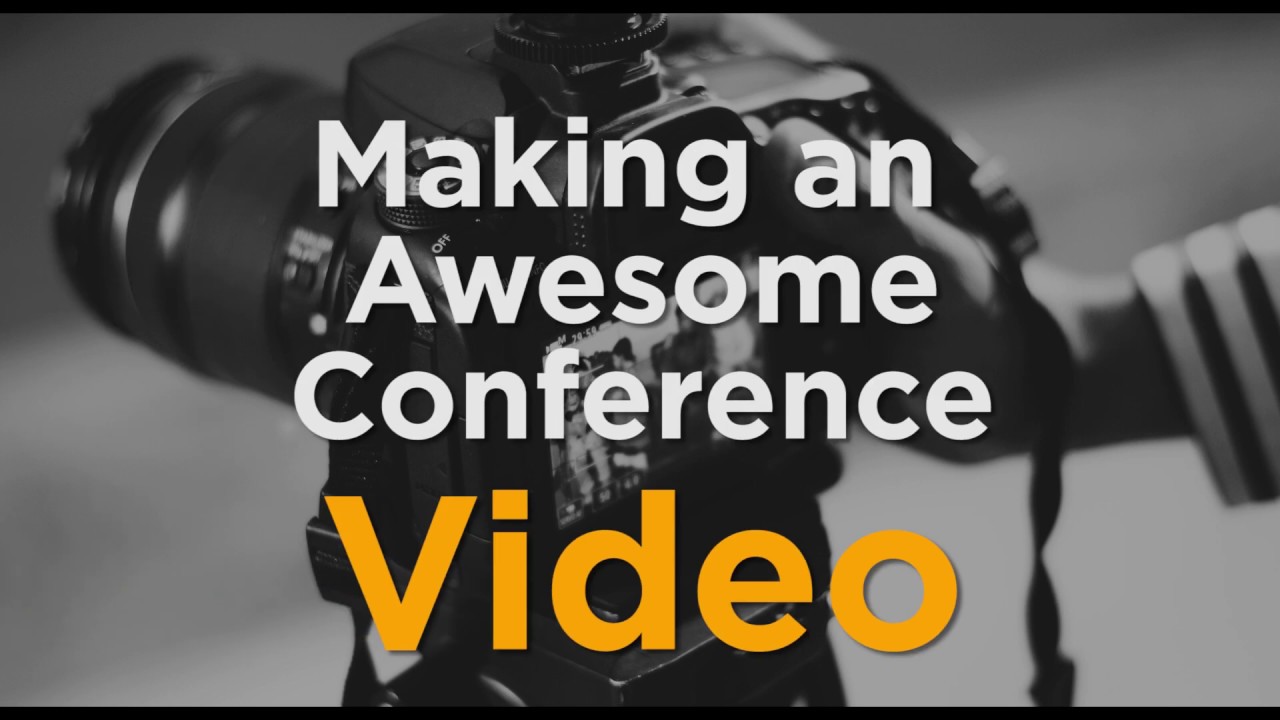 Making an awesome conference video in under 5 minutes feat. Adobe ...