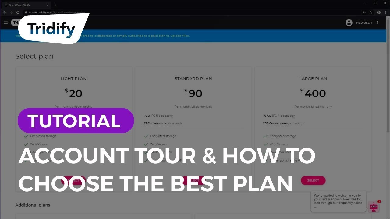 Tridify Tutorial - Account Tour & How to Choose the Best Plan - YouTube