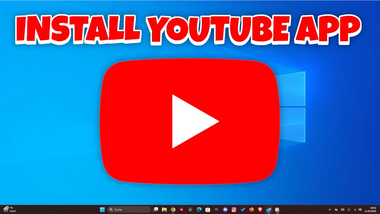 How To Download YouTube App In Laptop | Install YouTube On Laptop Or PC ...