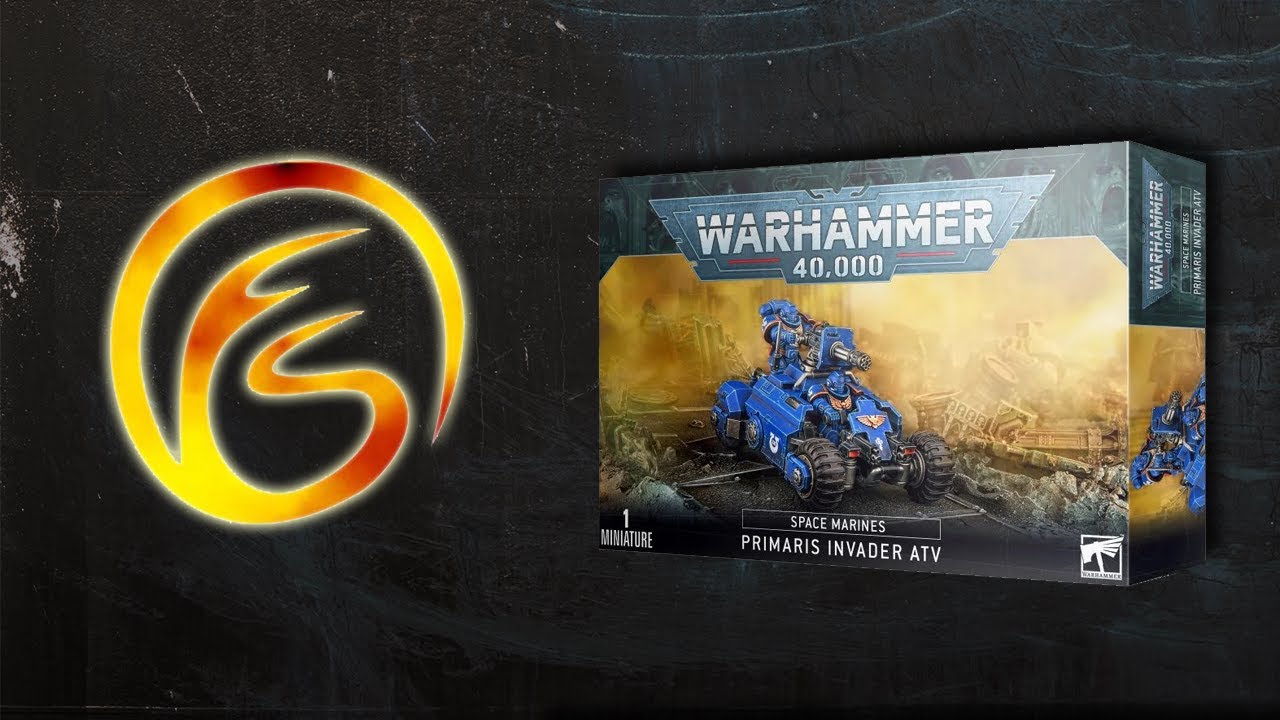 Invader ATV Review - Warhammer 40k Space Marine Unboxing - Firestorm ...