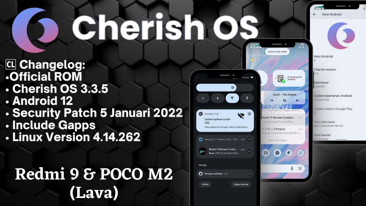 Update Review Custom ROM Cherish OS 3.3.5 Android 12 | Prerelease ...