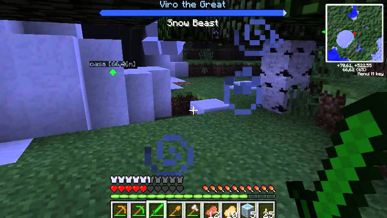 Minecraft: Legendary Beasts - BOSS DA NEVE #3 - YouTube