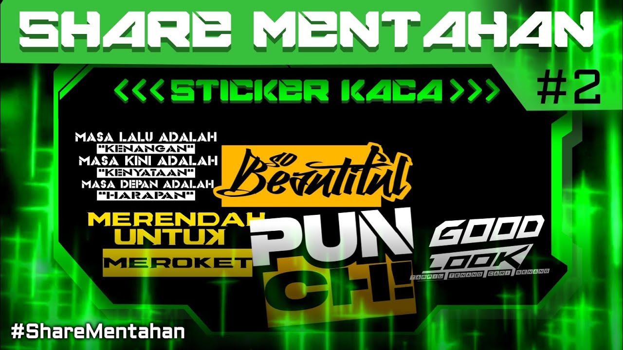 SHARE MENTAHAN STICKER KACA PINTU PART2 || FREE PPL!!! #fyp #fypyoutube ...