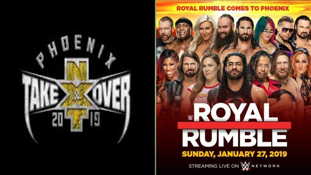 NXT Takeover Phoenix/Royal Rumble 2019 Predictions - YouTube