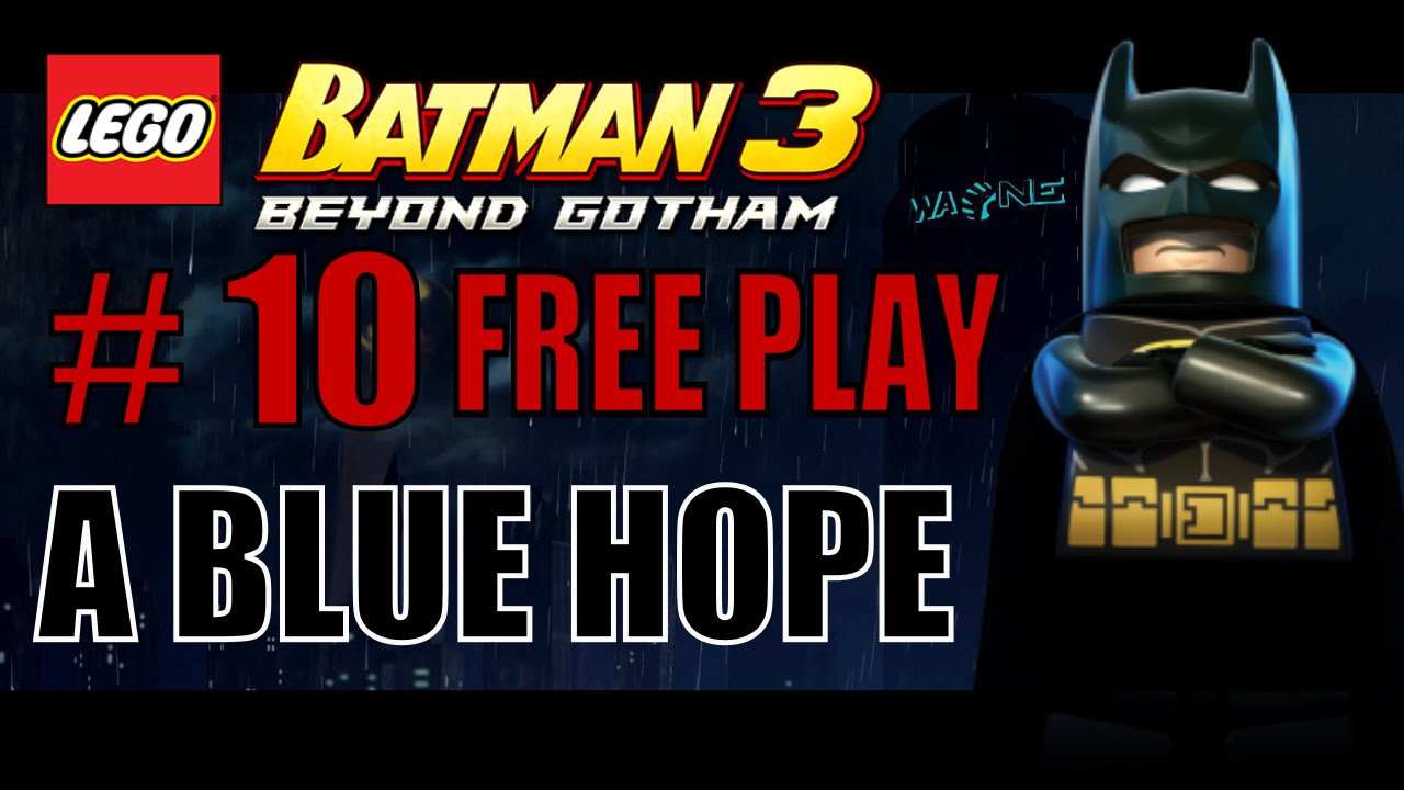 Lego Batman 3 A Blue Hope - 100% (All Minikits, Adam West, Collectibles ...