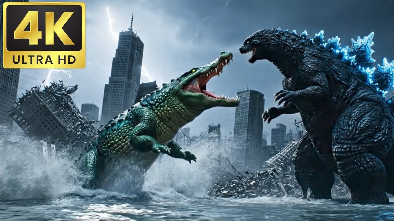 GODZILLA OF THE SWAMP - Full Hollywood Horror Action Movie HD | English ...