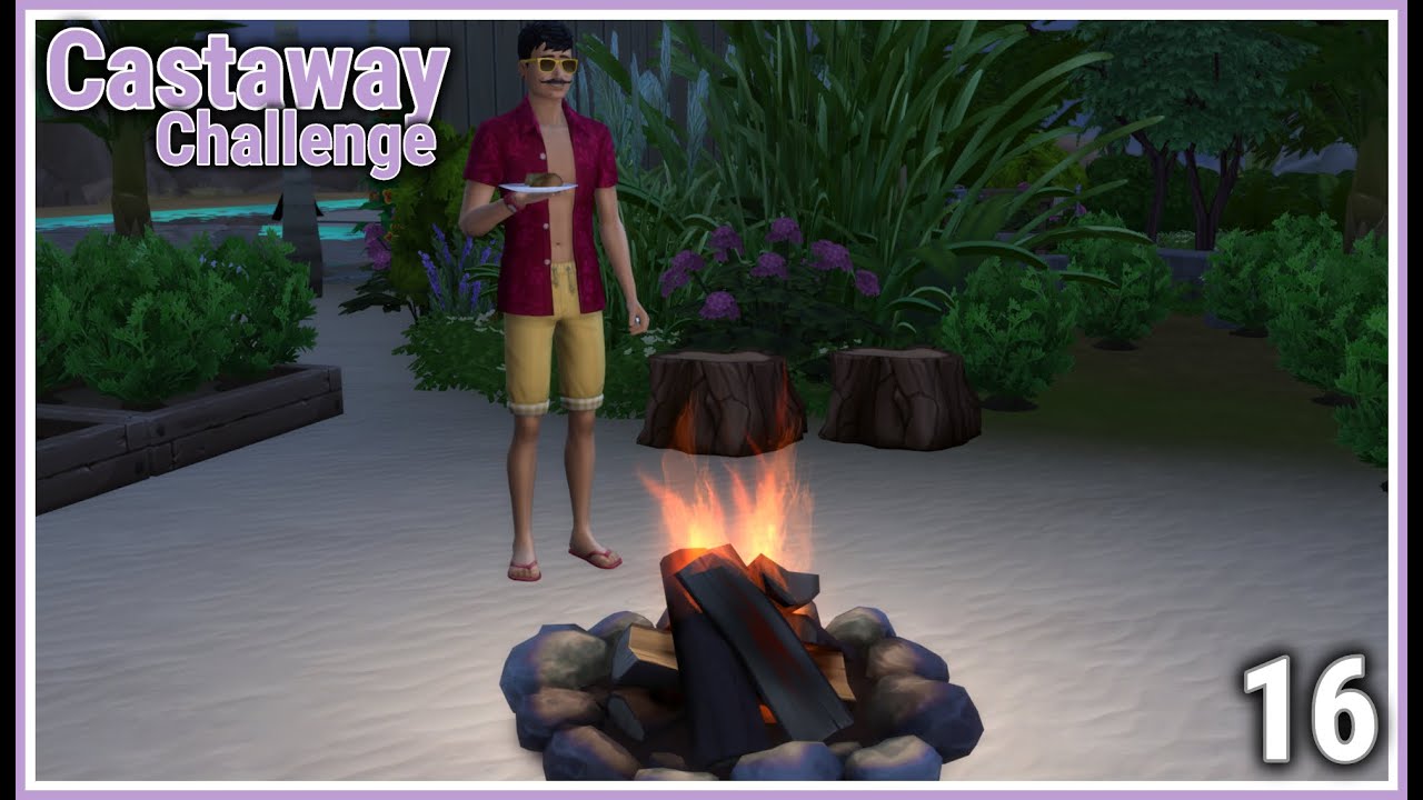 The Sims 4// Castaway Challenge//Part 16: Moving Along - YouTube