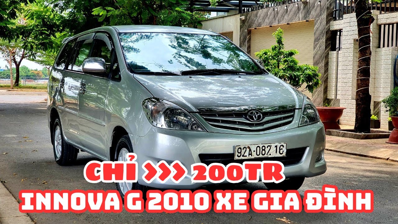 innova G 2010 xe gia đình bền , dệp chỉ loanh quanh 200 | Ô Tô Cũ Sài ...