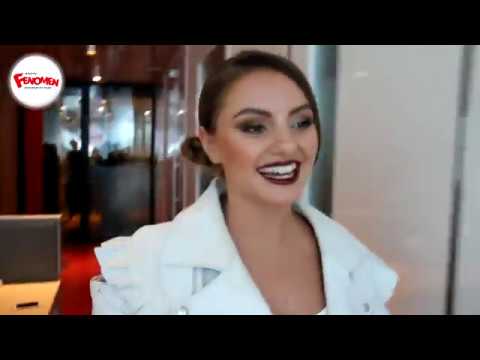 Alexandra Stan Maskot Feno ile  buluştu