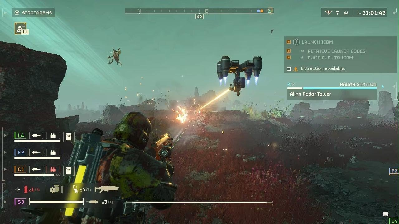 HELLDIVERS 2 Difficulty 7 Suicide Mission - YouTube
