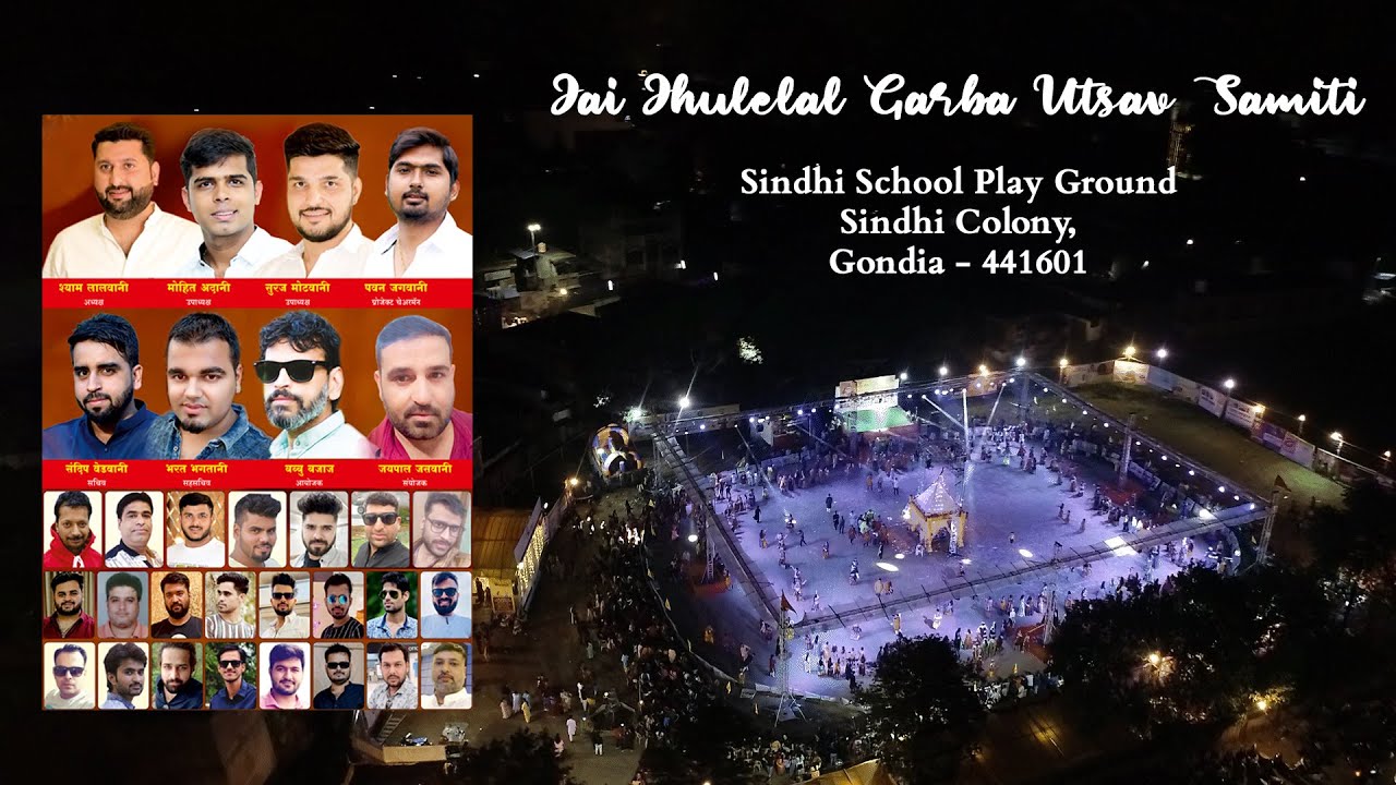 Sindhi School Ground Garba 2022 // Jai Jhulelal Garba Utsav Samiti ...