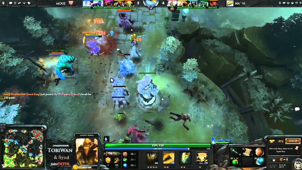 Na`Vi.DOTA surprise comeback vs mousesports @ StarSeries GrandFinal ...