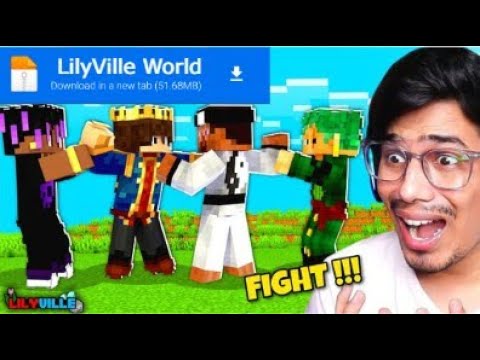 @anshubisht mincraft but LilyVille map download for java edition. - YouTube