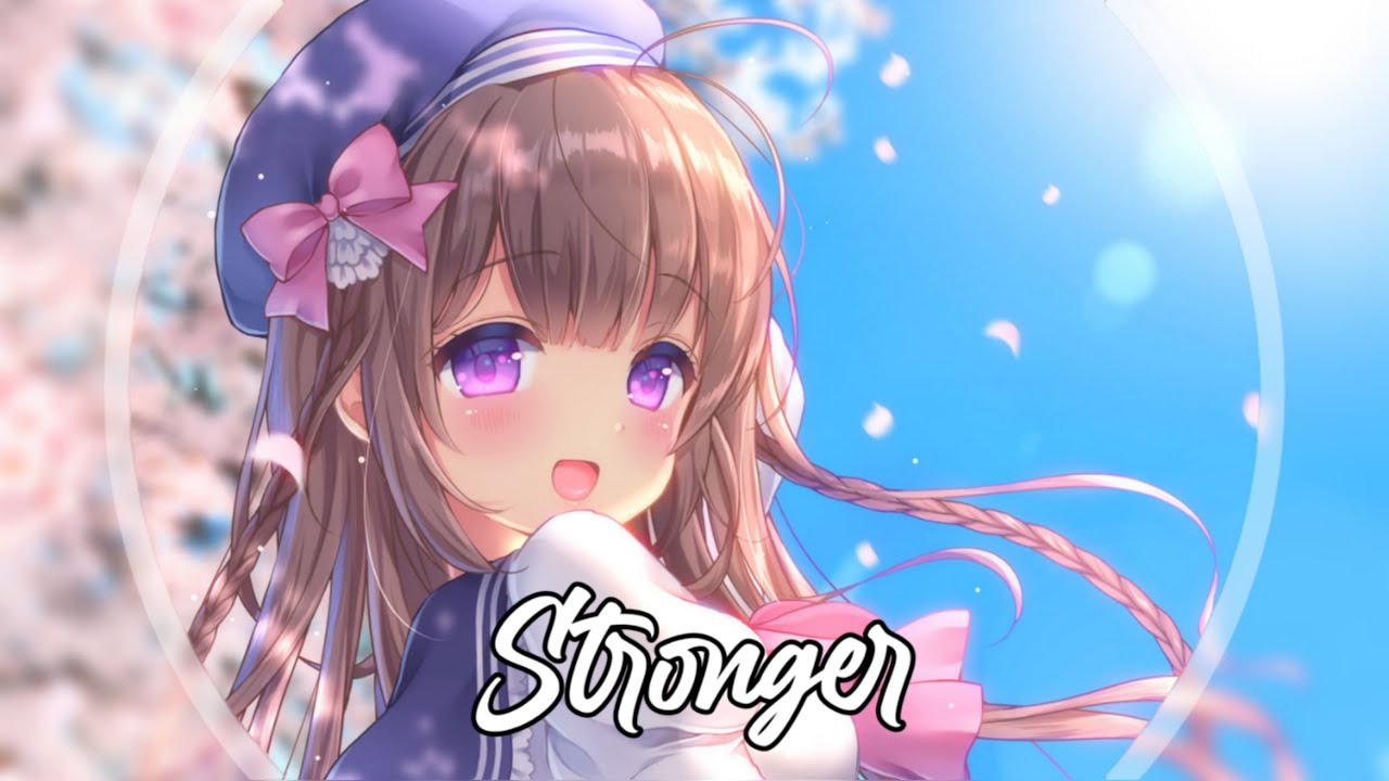 Nightcore - Stronger (Lyrics) - YouTube