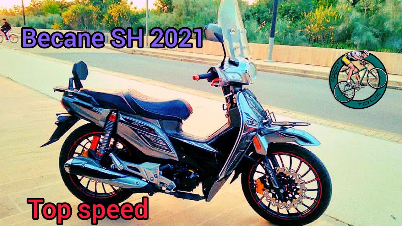 Test Ride #01 : Becane SH 2021 - الدراجة النارية الإقتصادية + Top Speed ...