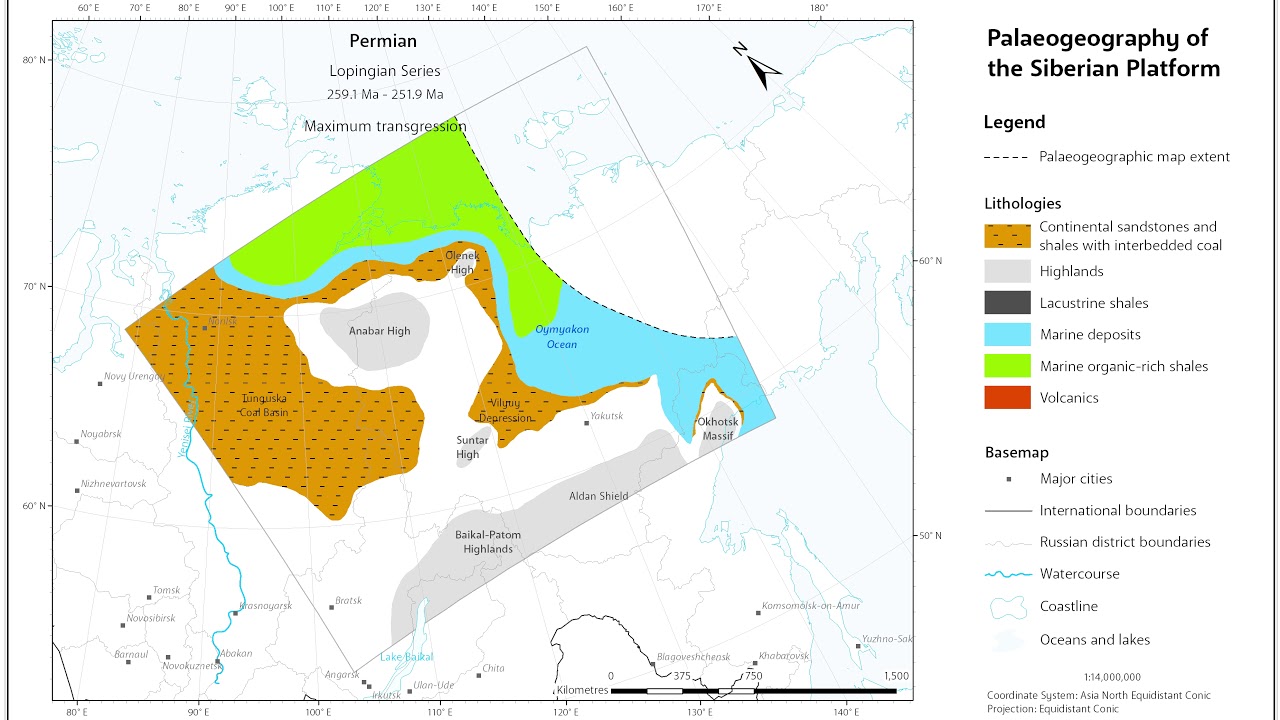 Paleogeographic evolution of the Siberian Platform - YouTube