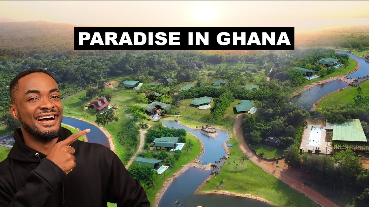 We found the most beautiful resort in Ghana - YouTube