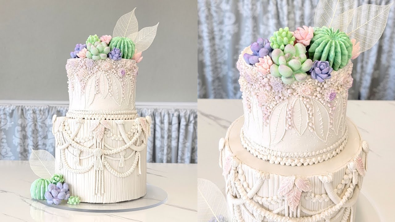 BOHO FEATHER CROWN MACRAME Cake Silicone Molds From TEMU! |Are TEMU ...