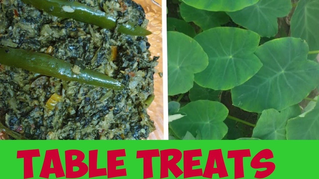 Cooking Home Grown Taro Leaves (Arvi K Pattay) - YouTube