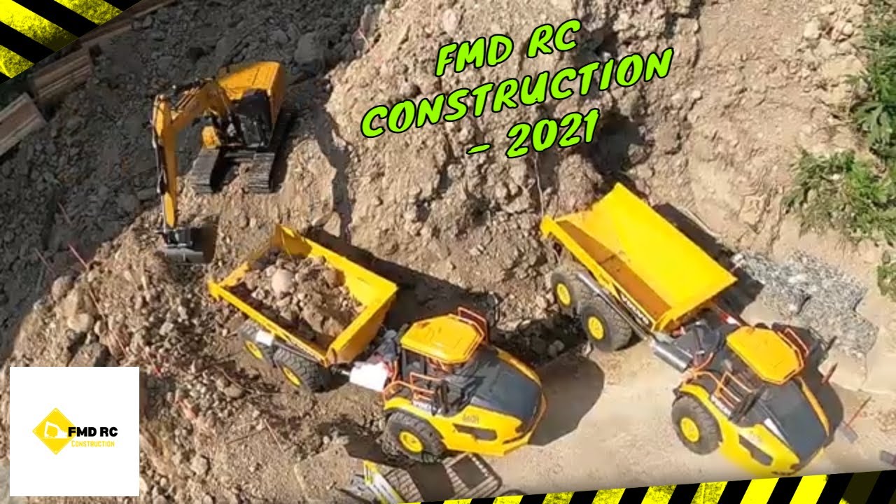 FMD RC CONSTRUCTION - 2021 - AWESOME RC CONSTRUCTION ACTION - YouTube