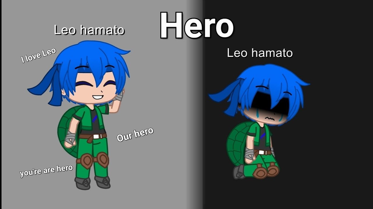 Hero Meme Leo From Tmnt 2012 Gacha club - YouTube