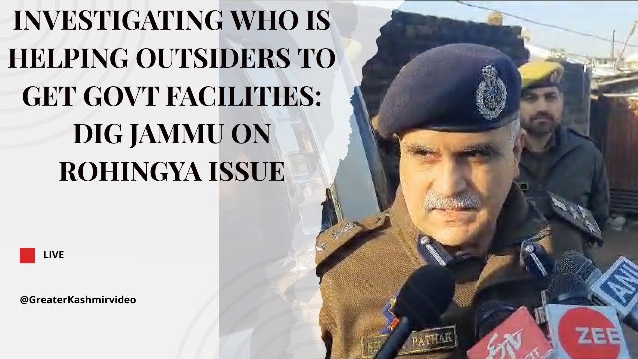 Investigating who is helping outsiders to get govt facilities: DIG ...