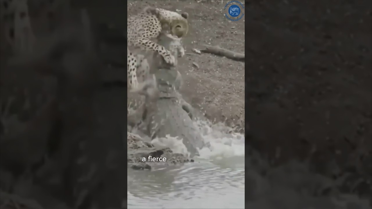 Wild Showdown: Leopard vs. Crocodile - The Ultimate Water Battle! - YouTube