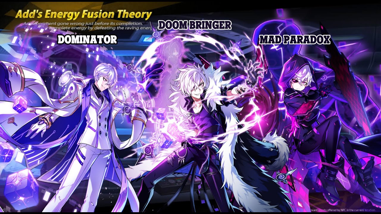 All 3rd Job Add - Add Energy Fusion Theory - Elsword Indonesia - YouTube