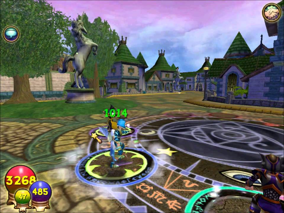 wizard101 all life spells - YouTube