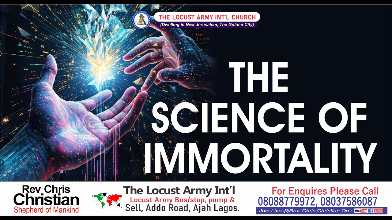 Rev Chris Christian| The Science of Immortality - YouTube
