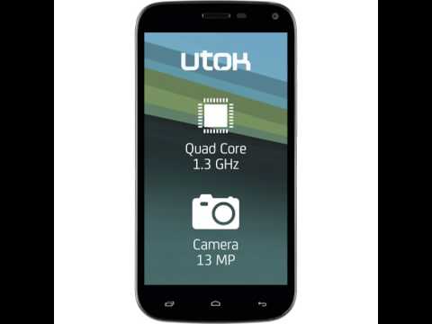 Telefon mobil UTOK 500Q, Dual SIM, Black - YouTube