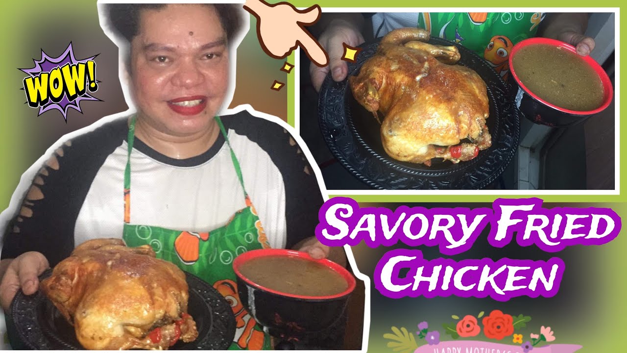 SAVORY FRIED CHICKEN - YouTube