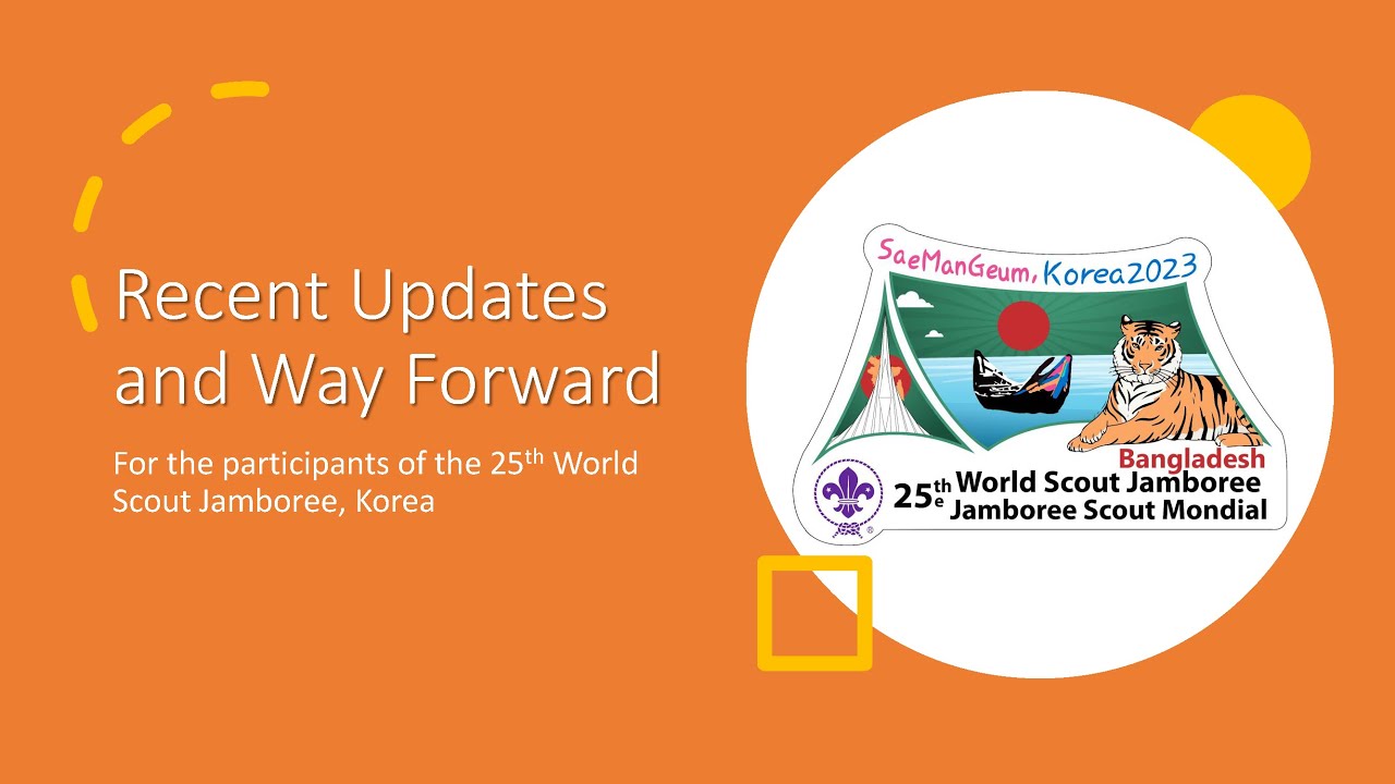 Online meeting with HoC - 25th WSJ Bangladesh Contingent | Bangladesh Scouts - YouTube