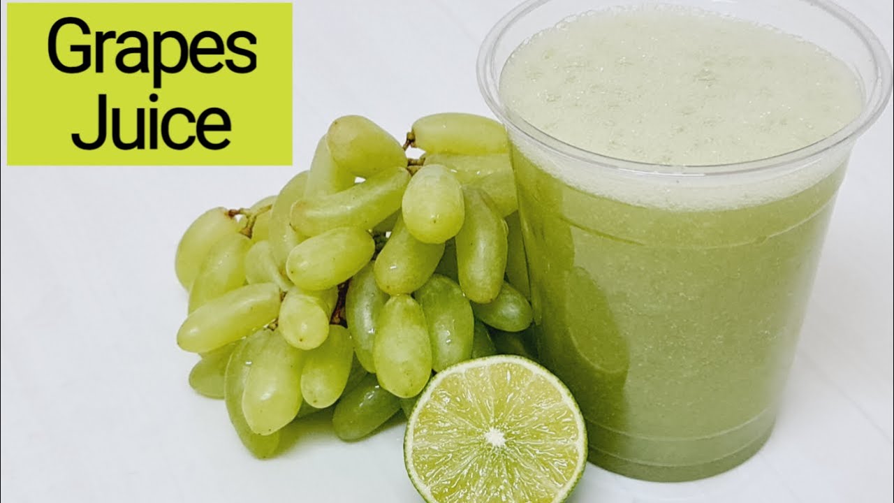Grapes Juice - Angoor Ka Juice Recipe By Ama Hawa - YouTube