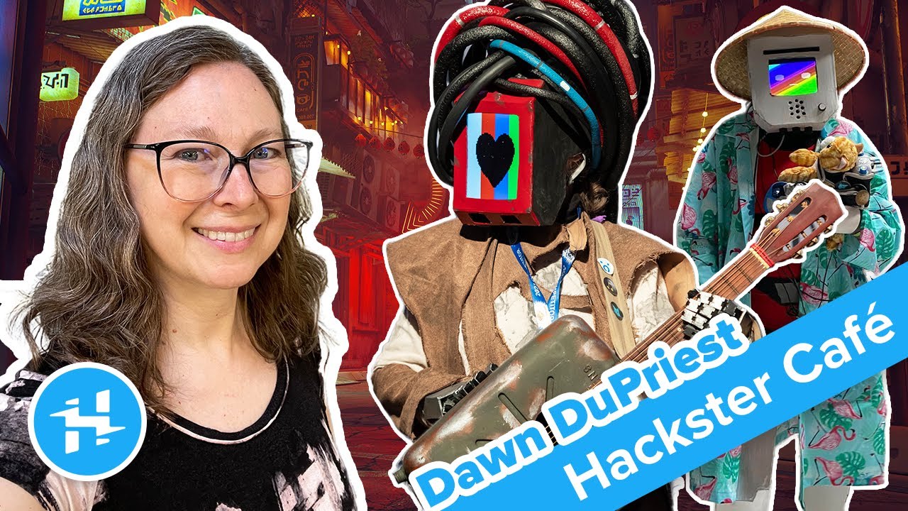 Dawn DuPriest: Cosplay, Robots, and Education // Hackster Café - YouTube