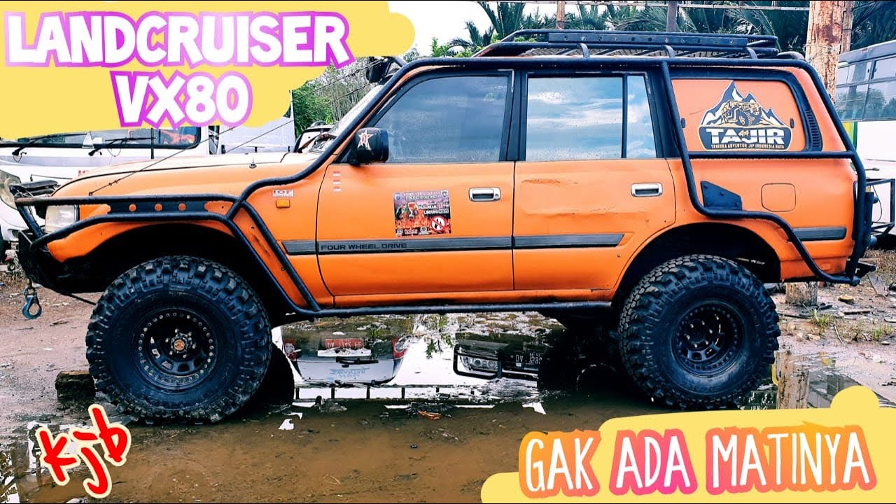 Landcruiser VX80 offroad - YouTube