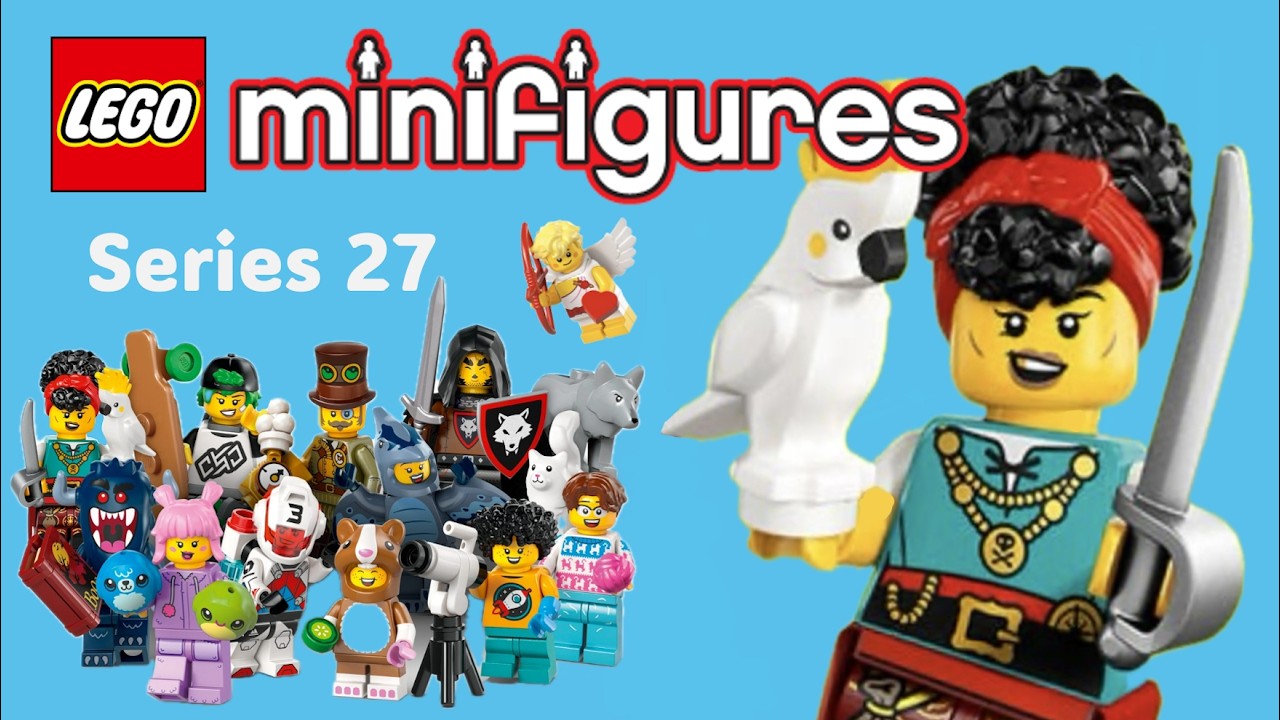 LEGO Minifigure Series 27 - YouTube