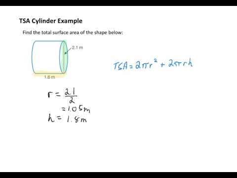 TSA Cylinder Example 2 - YouTube