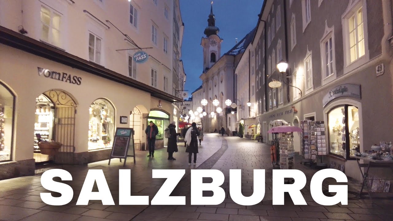 Salzburg, Austria Walking Tour | Linzergasse - YouTube