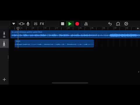 Şu yalan dünyaya geldim geleli (GarageBand)