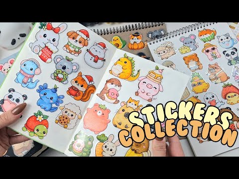 My handmade Sticker Collection🧡!