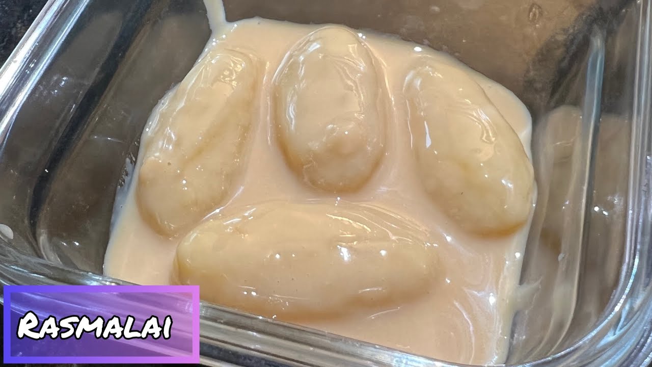 RASMALAI WITH FAT FREE MILK POWDER | ROSMALAI | ROSHMALAI | ROSOMALAI ...