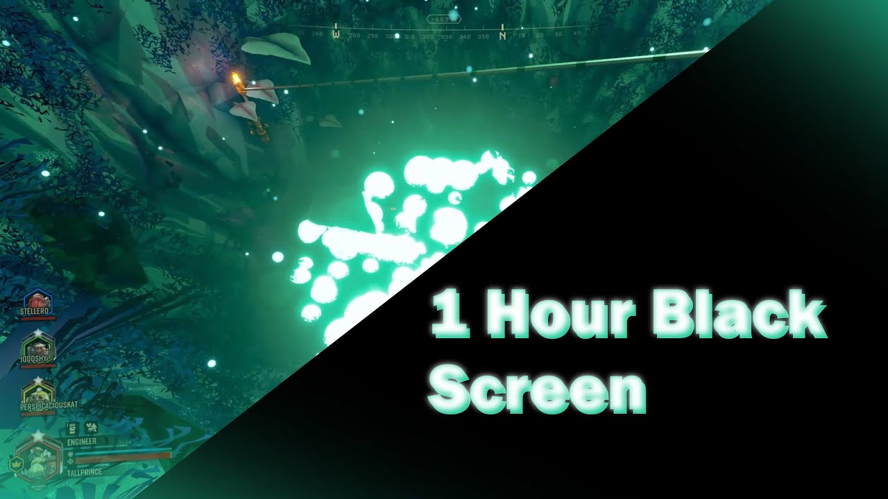 1 Hour Black Screen Deep Rock Galactic Low Gravity Well - YouTube
