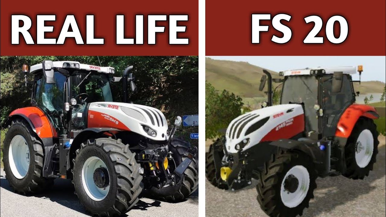 Farming simulator 20 All Tractors In Real Life / farming simulator 20 ...