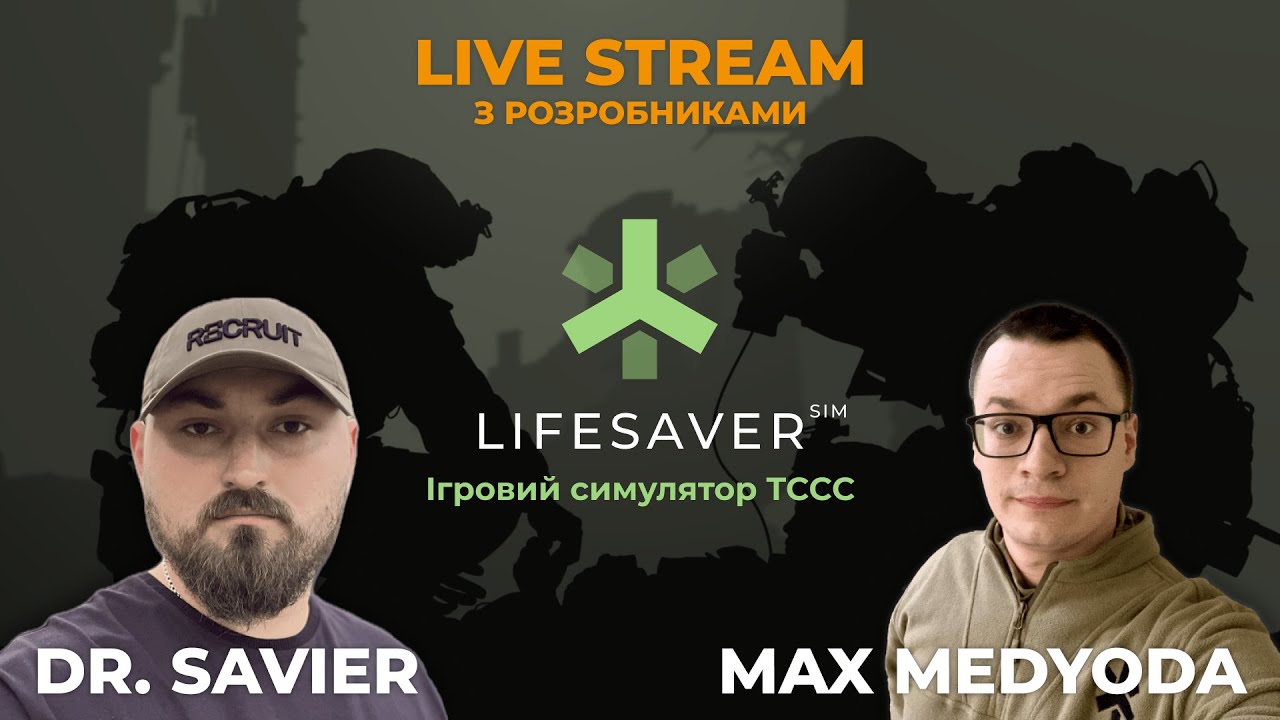 LifesaverSIM - ігровий симулятор з тактичної медицини НАЖИВО! - YouTube
